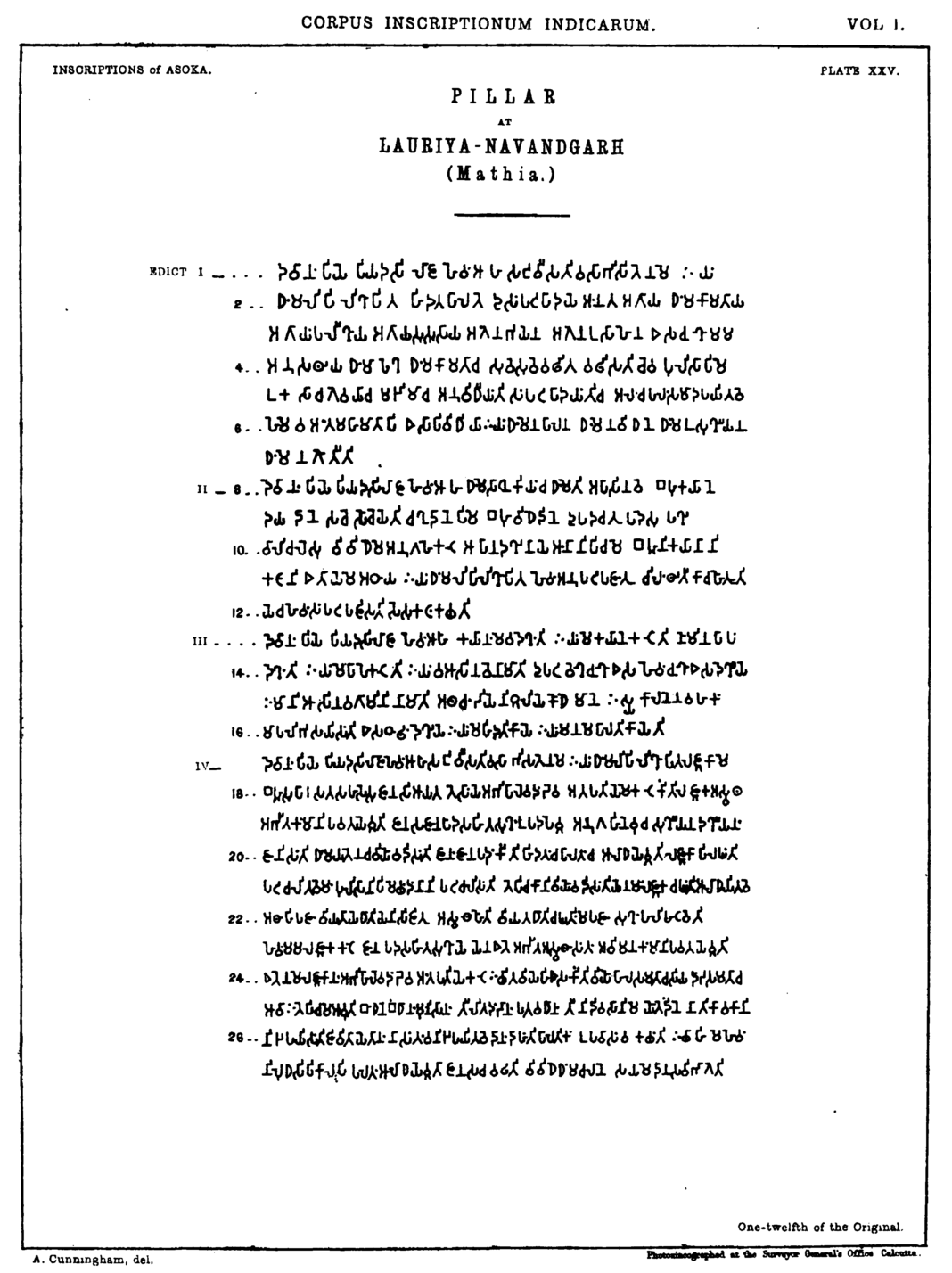 Brahmi script (Dhamma Lipi) | Bihar